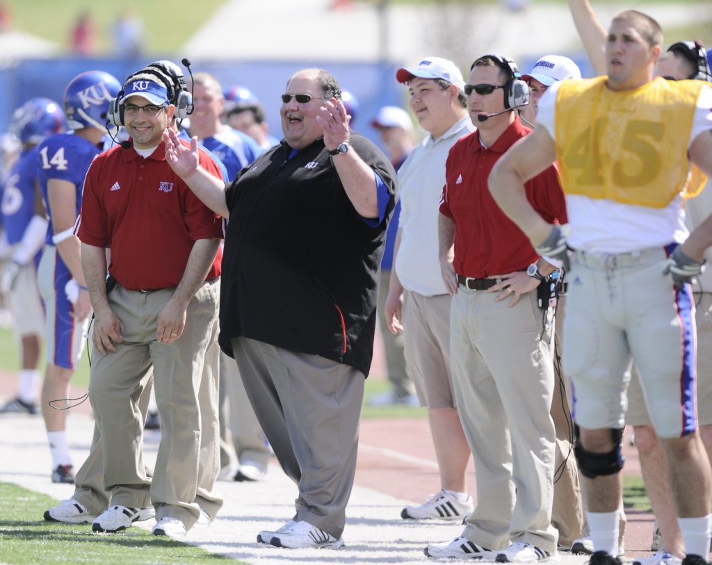 Fond memory: Beaty: Mangino saw something in me | News, Sports, Jobs ...